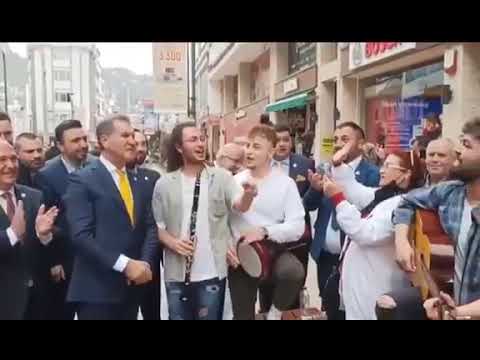 Mustafa Sarıgül Ordu sokaklarında \