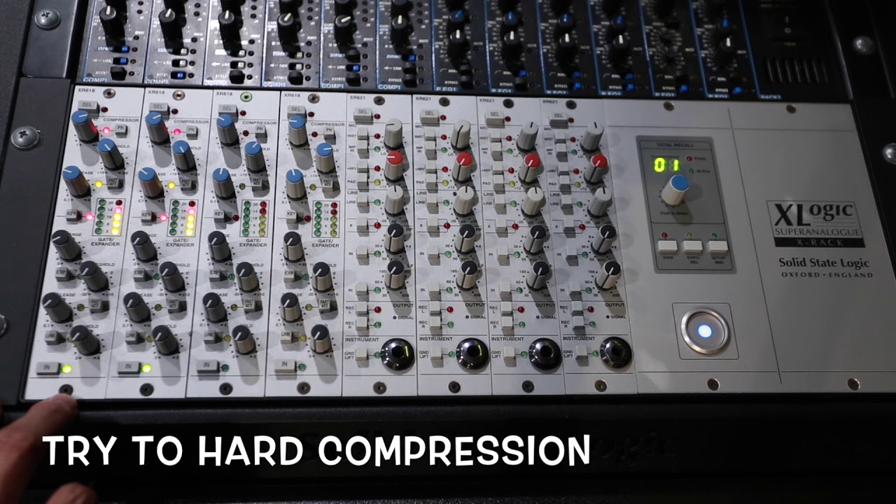 SSL X-Rack DYNAMIC MODULE - Vintage Studio - YouTube