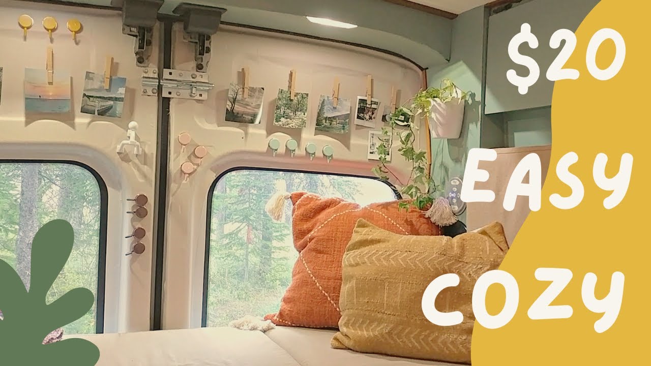 How to affordably finish inside the back doors of your van conversion ...