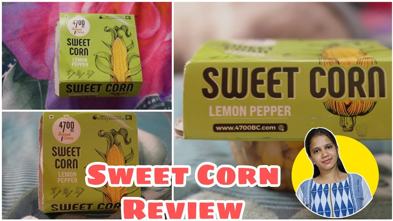 Sweet Corn - lemon Pepper Review || Ready to cook Sweet Corn || - YouTube