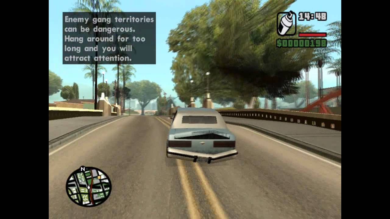 GTA San Andreas | Mission #4 ''Tagging Up Turf'' (PC) - YouTube