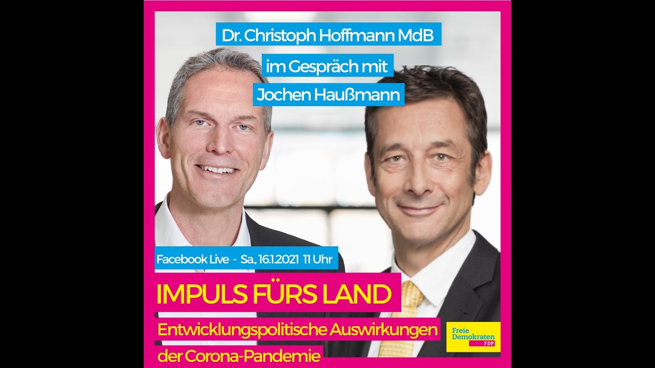 Auswirkungen der Corona-Pandemie: Interview mit Dr. Christoph Hoffmann ...