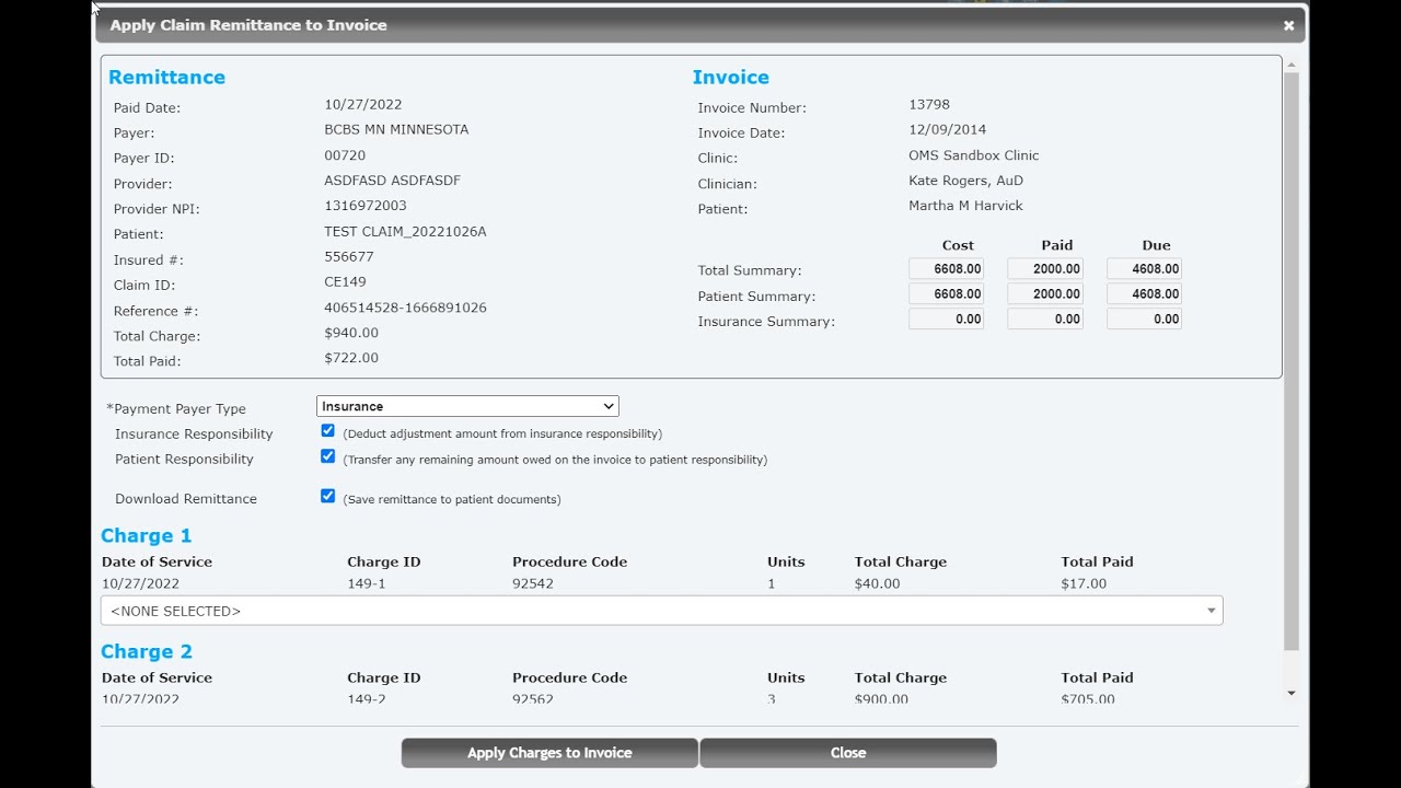 Claim Remittance - YouTube
