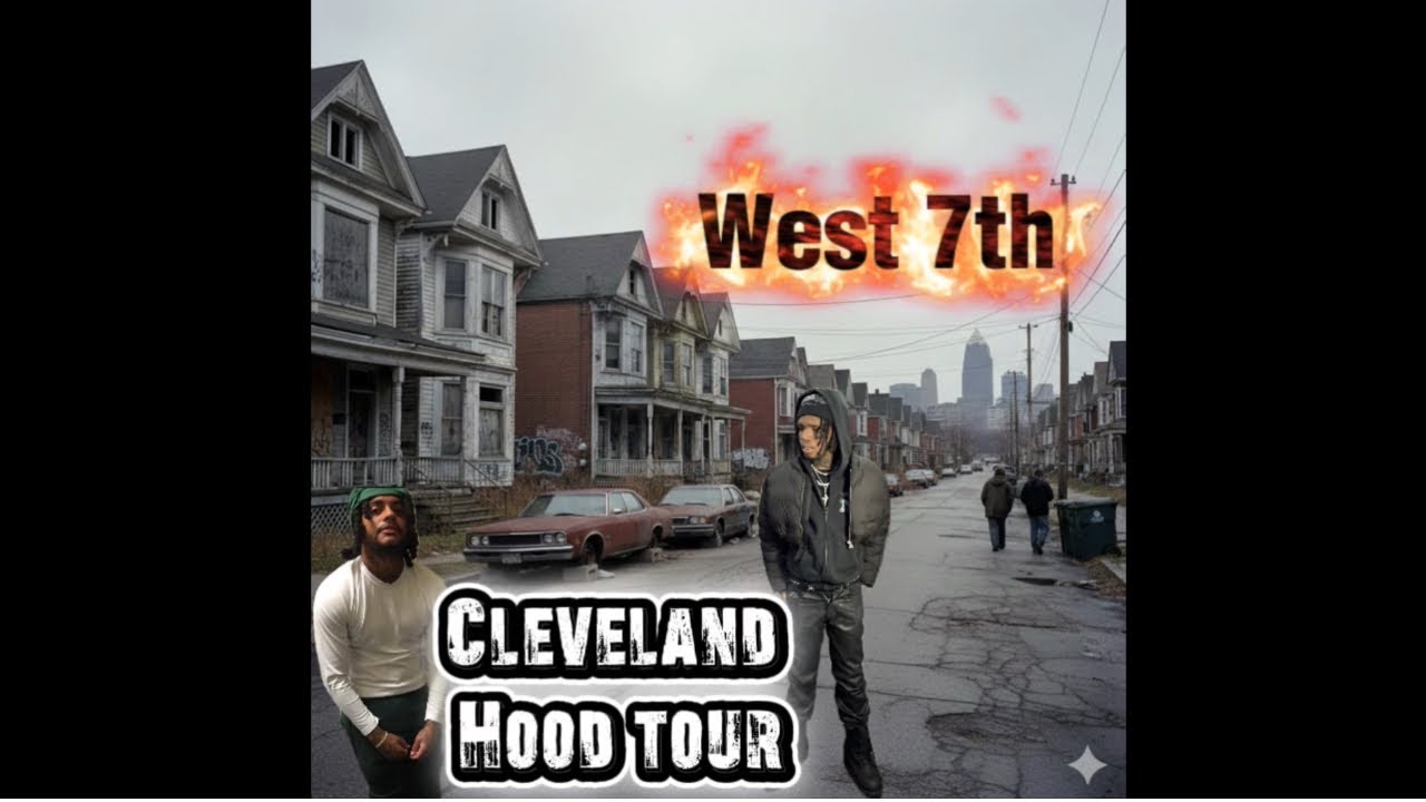 CLEVELAND OHIO HOOD TOUR (west 7th) - YouTube