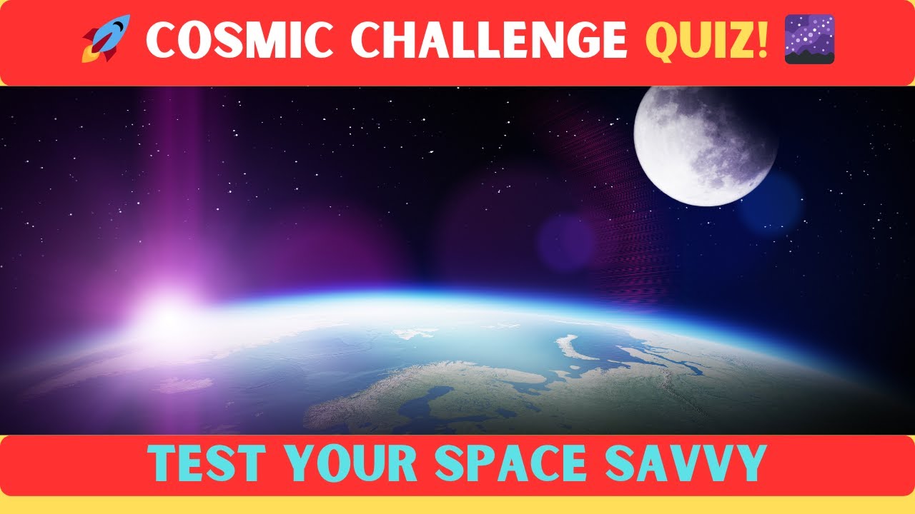 The Ultimate Space Quiz Adventure || Challenge Your Space IQ - YouTube