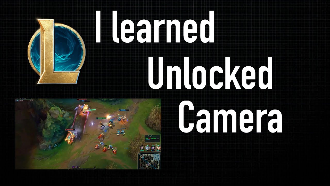 Unlocking my camera after years - League of Legends - YouTube