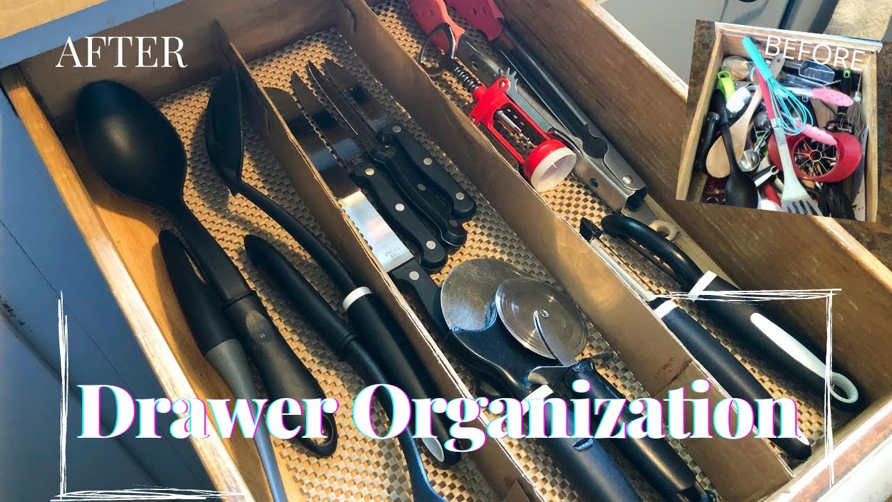 Kitchen Cleaning: Creating DIY drawer dividers | Deep Clean | Ultimate ...