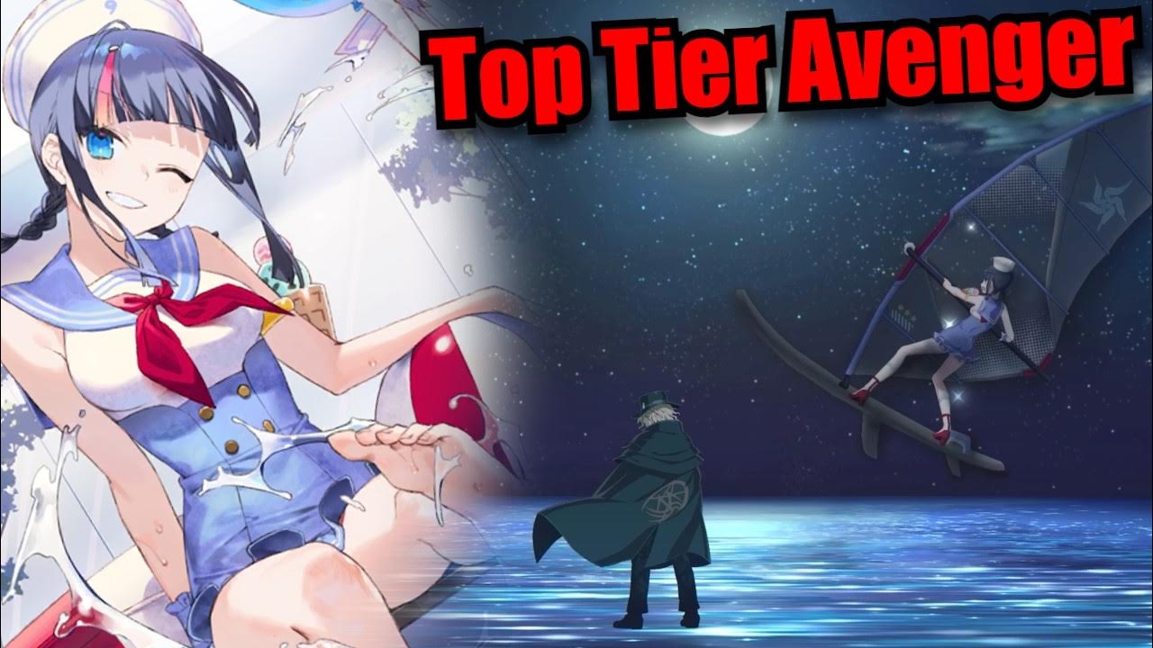 [FGO] Summer Erice is a top tier Avenger (Prison Tower Solo) - YouTube