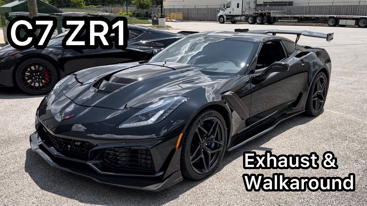C7 ZR1 Corvette - Startup, Revs, Walkaround - YouTube