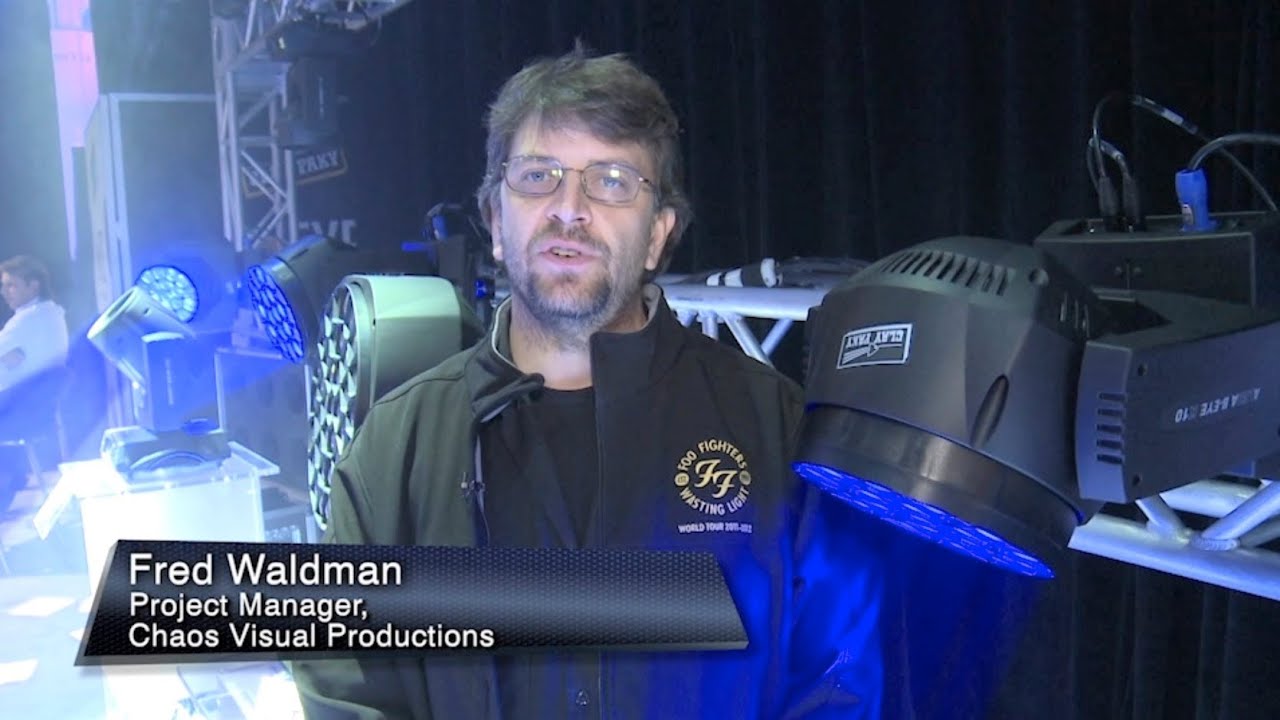 Fred Waldman talks about the Clay Paky B-EYE - YouTube