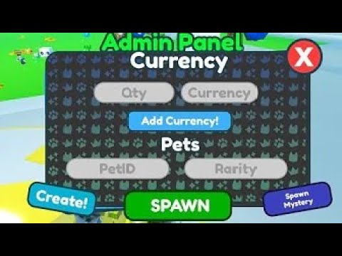 😱FREE ADMIN PANEL IN PET SIM Z - YouTube