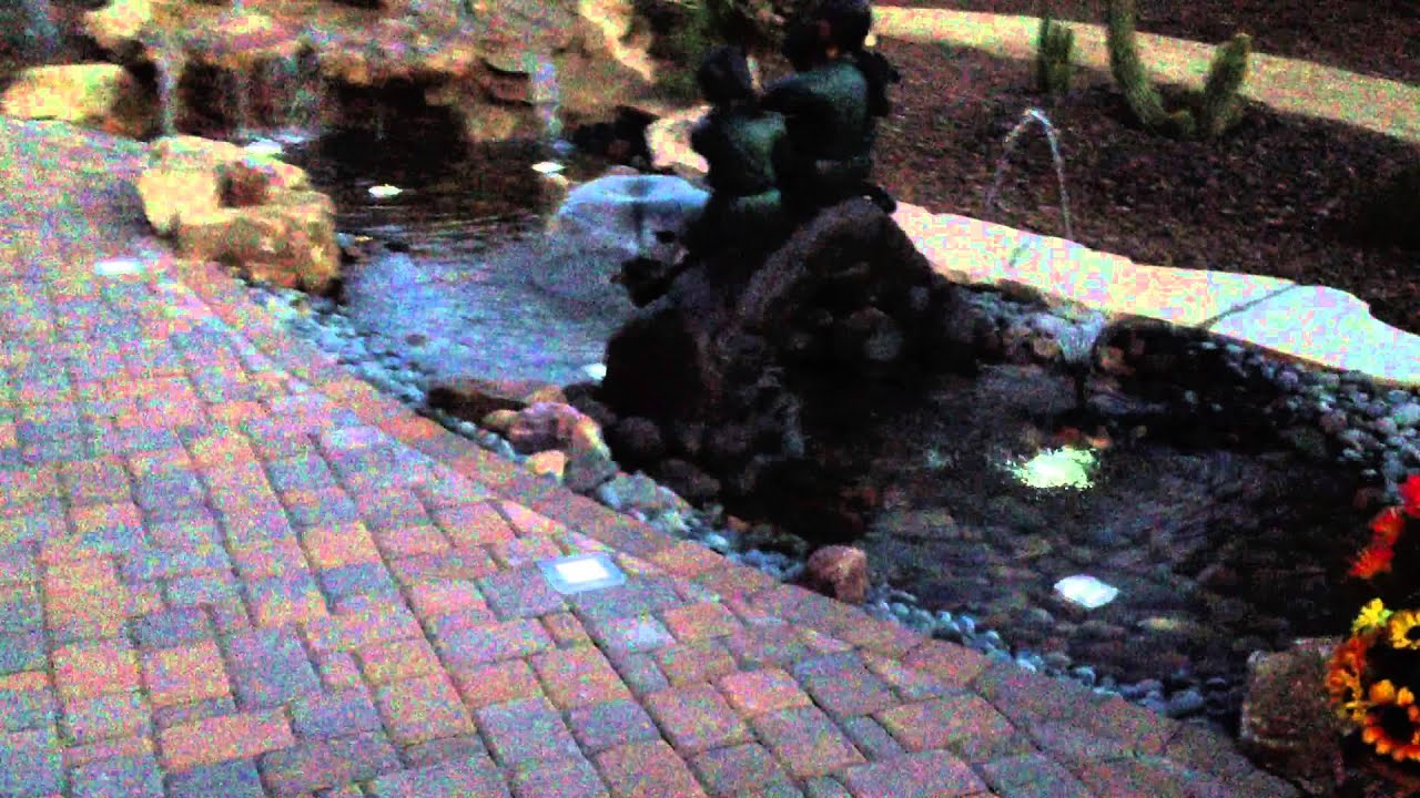 Water feature/Babbling brook - YouTube