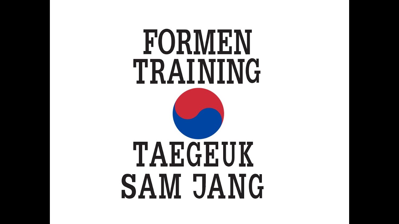 Takewondo 3. Form: Taegeuk Sam Jang - YouTube