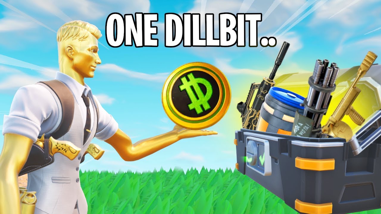 The ONE DILLBIT *ONLY* Challenge In Fortnite - YouTube