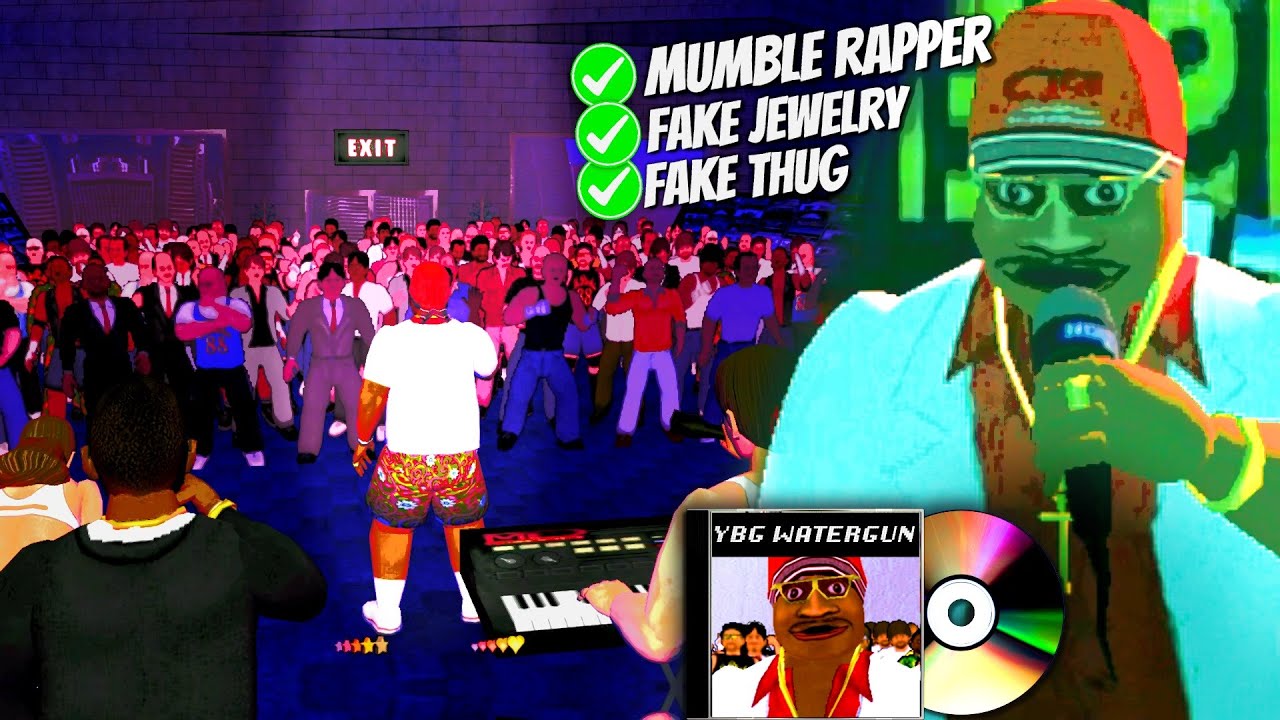 FAKE Gangster Return From Prison in a Rapper Life Simulator! - YouTube