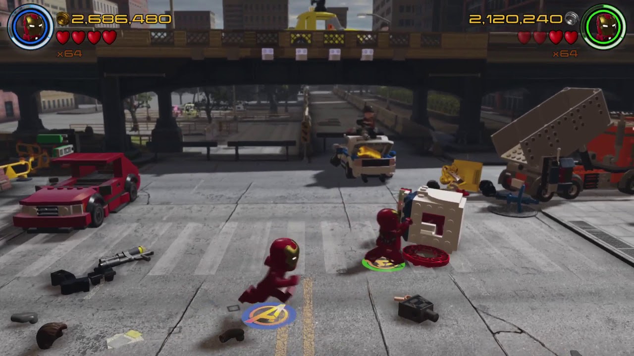 Lack of Insight Freeplay | LEGO Marvel's Avengers 2-Player GAMEPLAY ...