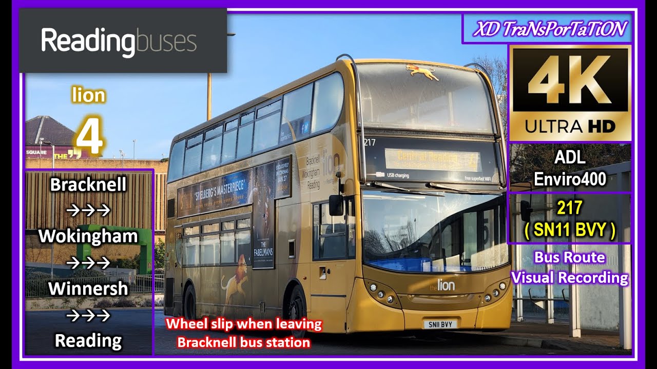 [Reading buses] Lower-Deck | lion 4 ~ Bracknell Bus Station Reading, St ...