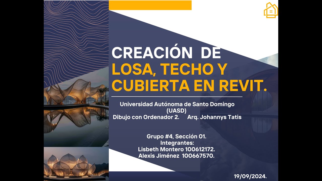 Creación de Losa, Techo y Cubierta en Revit. - YouTube