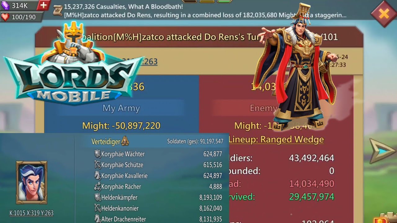 The Ultimate Lords Mobile Kingdom War Strategy Guide - YouTube