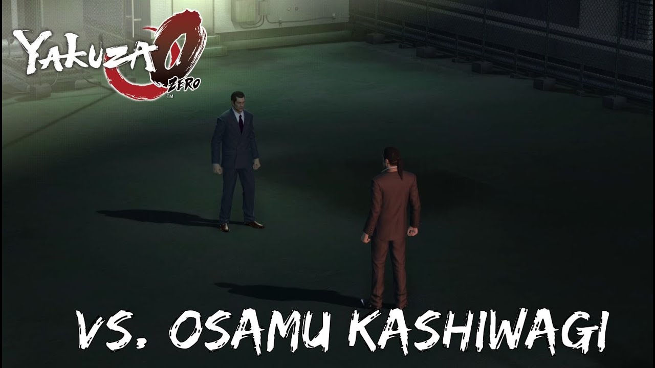 Yakuza 0 - Chapter 15 Boss: Vs Osamu Kashiwagi (4K 60FPS) - YouTube