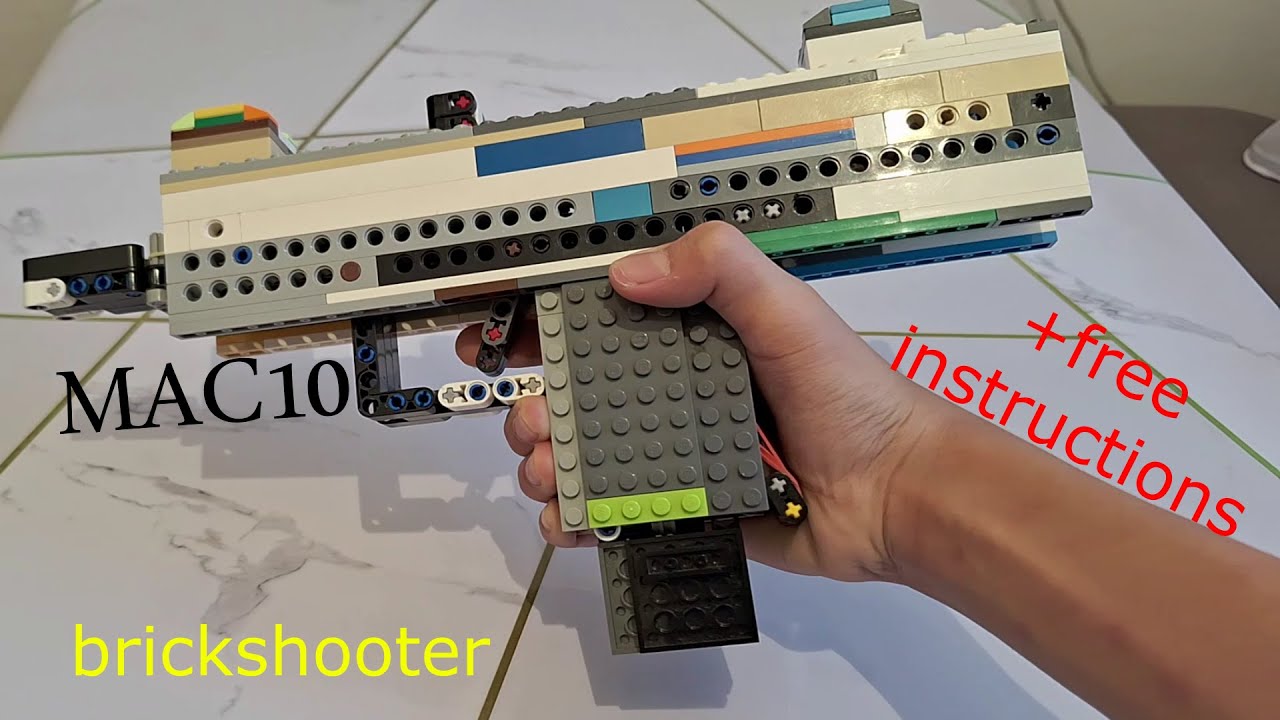 lego mac 10 +instruction - YouTube