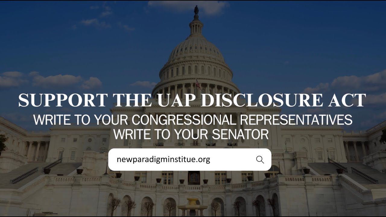 Support the UAP Disclosure Act Call to Action - November, 2023 - YouTube