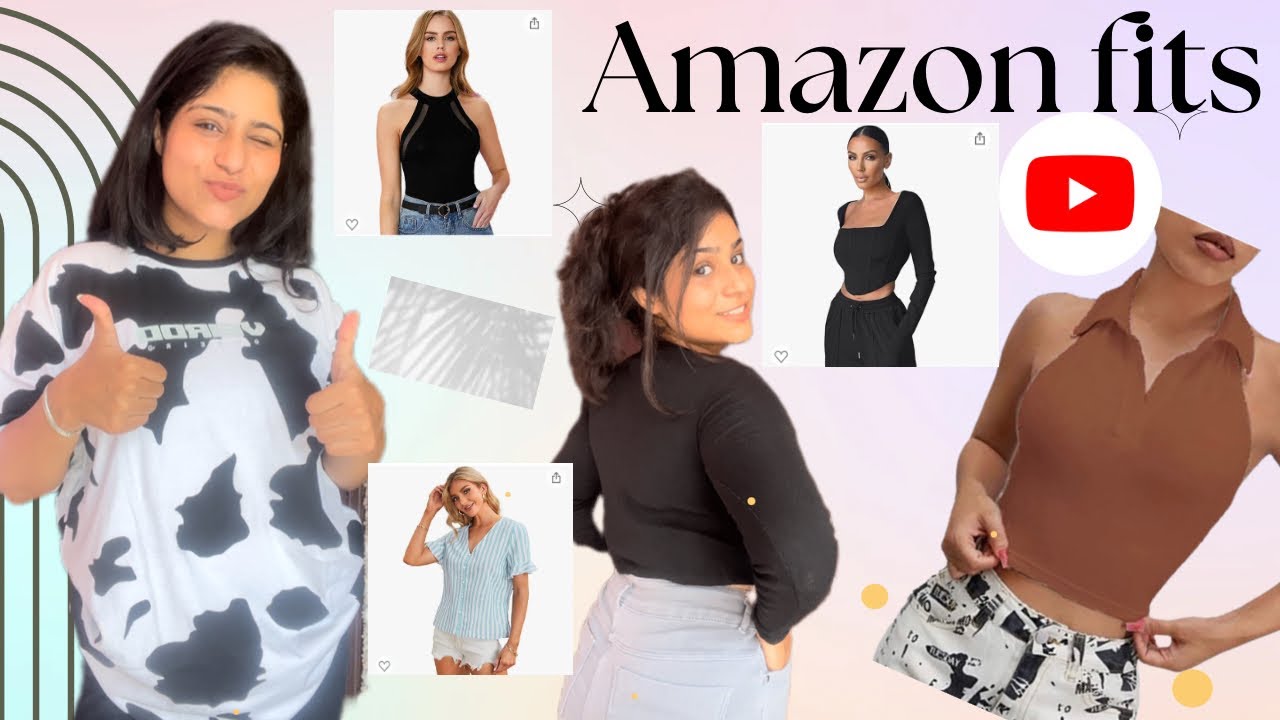 Trendy Tops /Oversized T-Shirts | Amazon westen wear| TRY ON HAUL ...