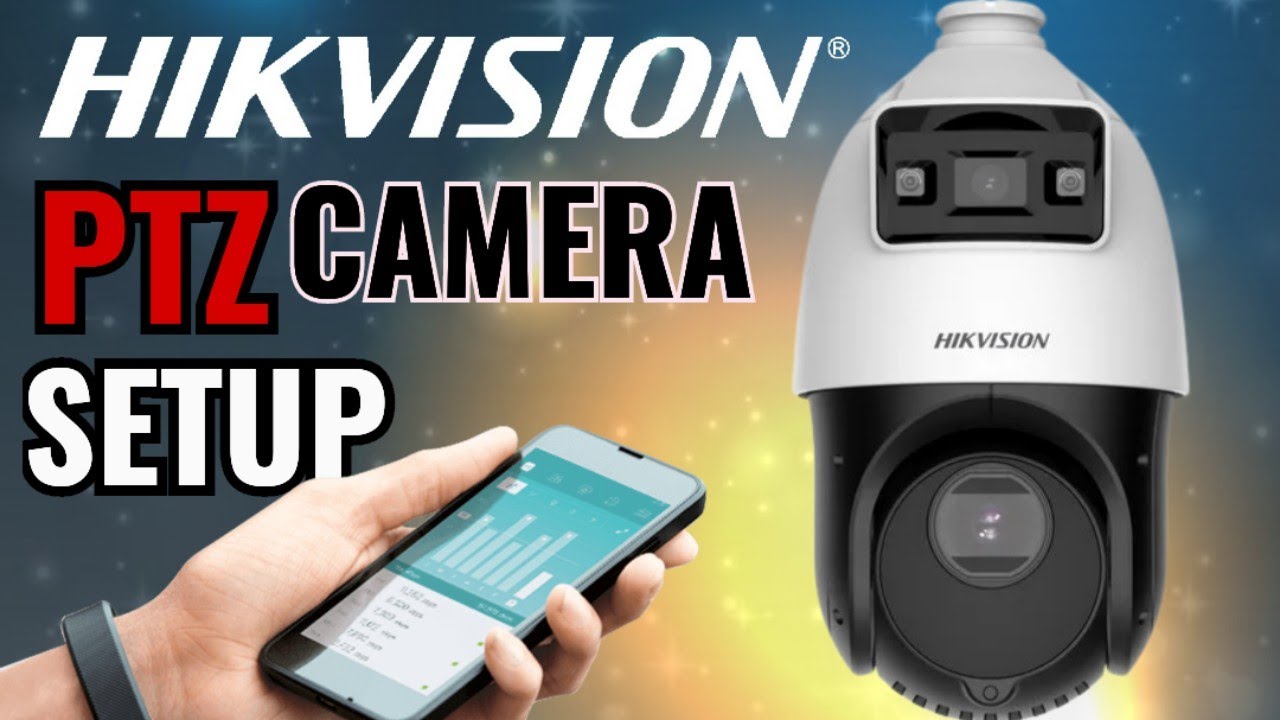 Hikvision PTZ Camera Installation//How to Setup Hikvision 4MP IP PTZ ...
