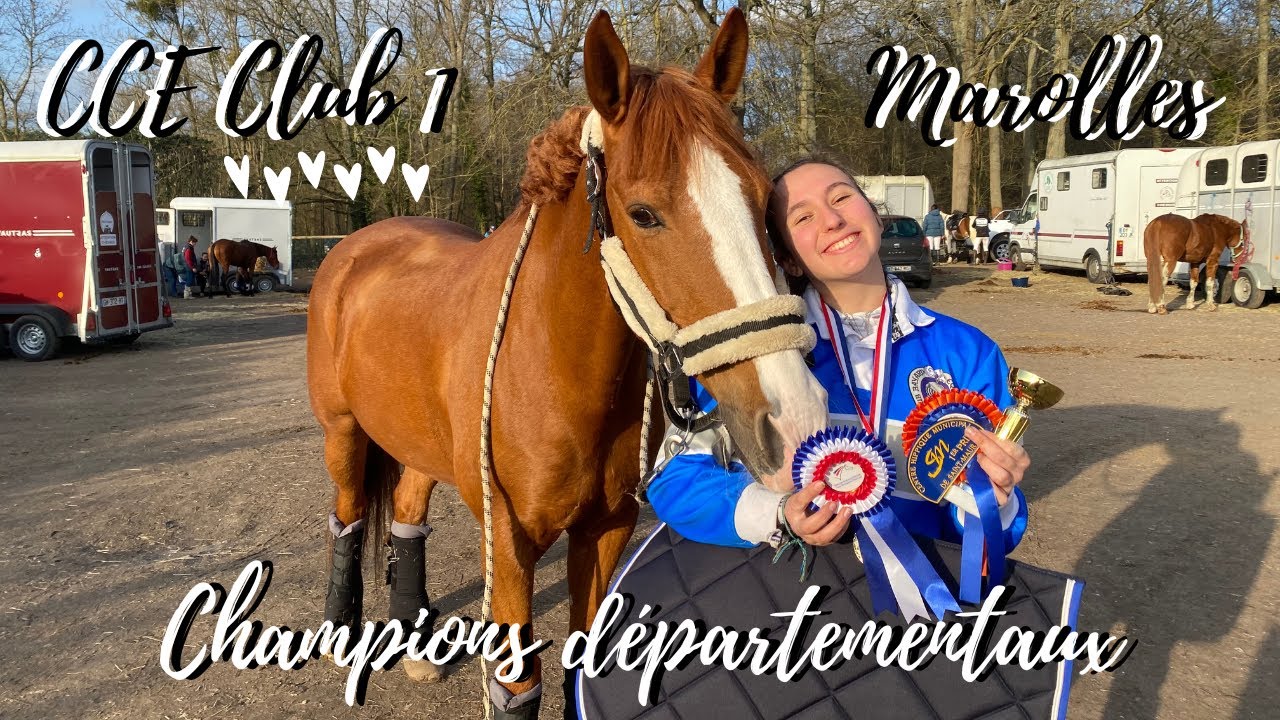 Notre premier CCE club 1: CHAMPIONS DÉPARTEMENTAUX ! - YouTube