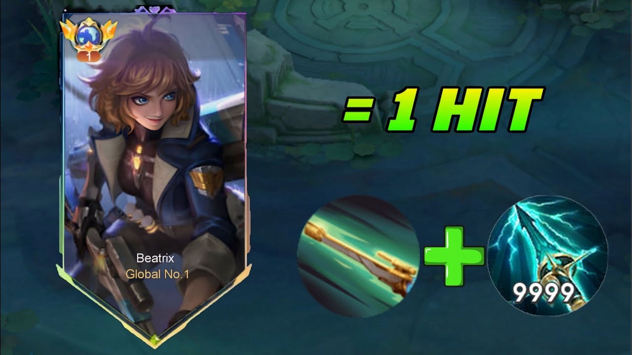 BEATRIX SNIPER + NEW ITEM IS EQUAL TO 1 HIT!! (I didn’t expect this ...