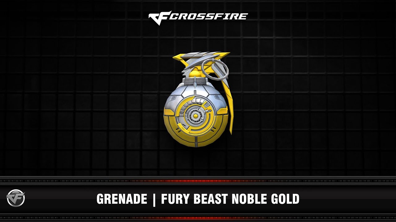 CF : Grenade | Fury Beast-Noble Gold (VIP | Full upgrade) - YouTube
