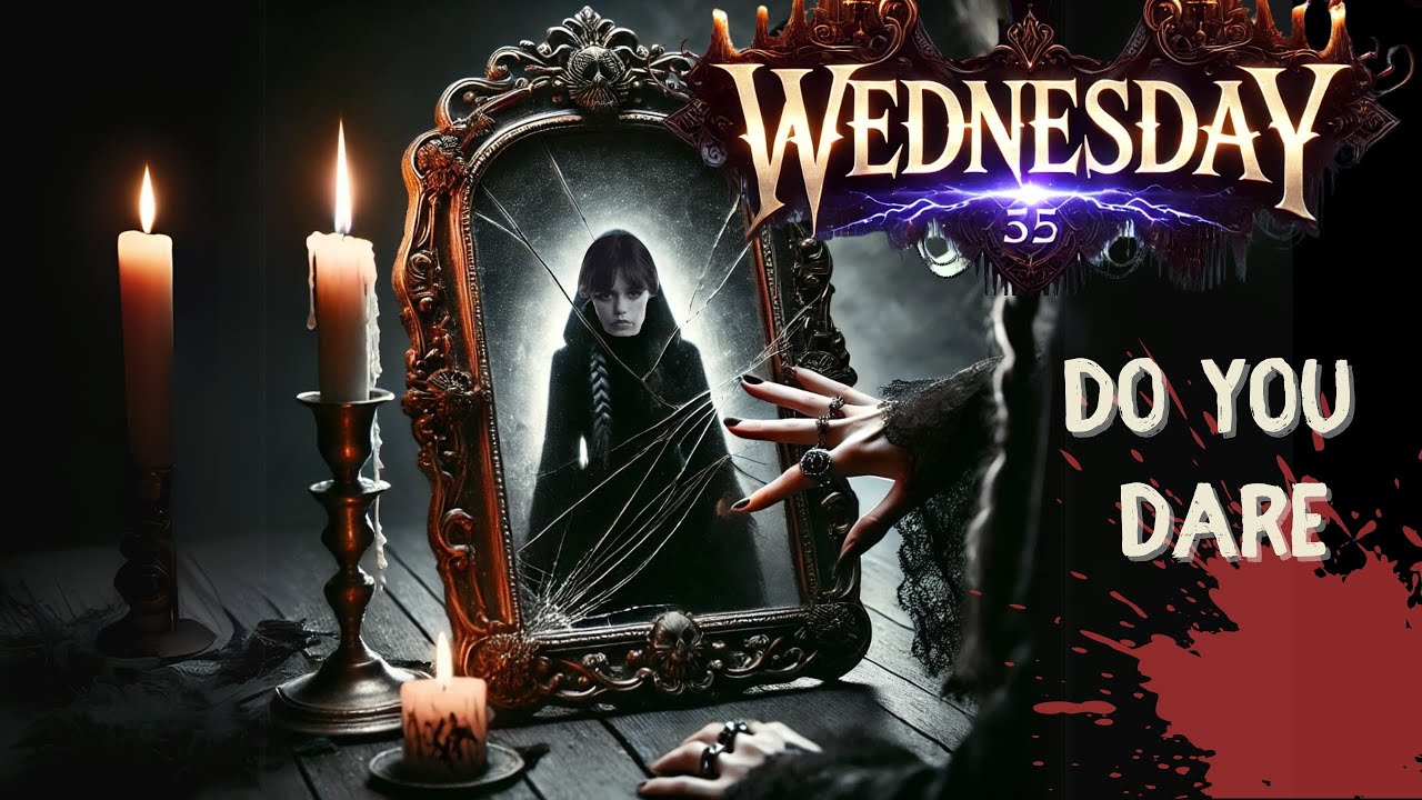 Wednesday Addams: Macabre Mirror Ritual Challenge Unveiled - YouTube