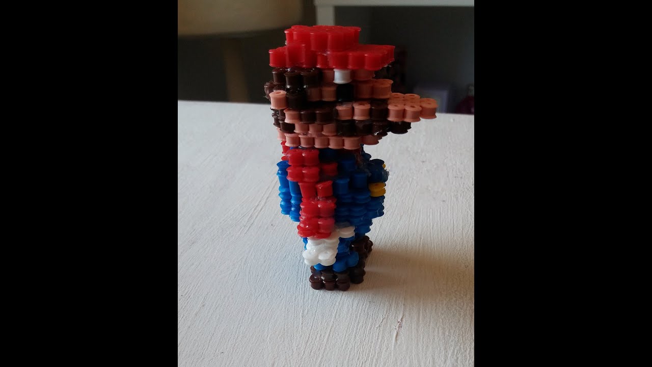 Super Mario | perler beads 3D - YouTube