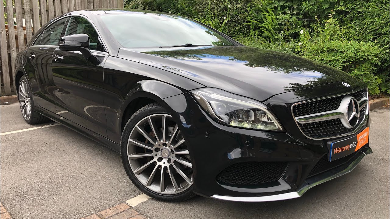2017 Mercedes Benz CLS Class CLS220d AMG Line walkaround (KU17) - YouTube