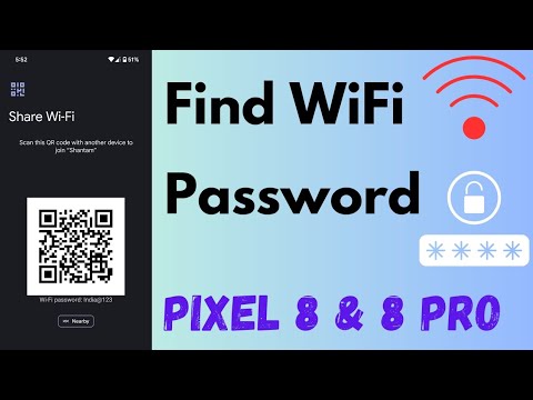 How to Find Wi-Fi Password in Google Pixel 8 and Pixel 8 Pro - YouTube