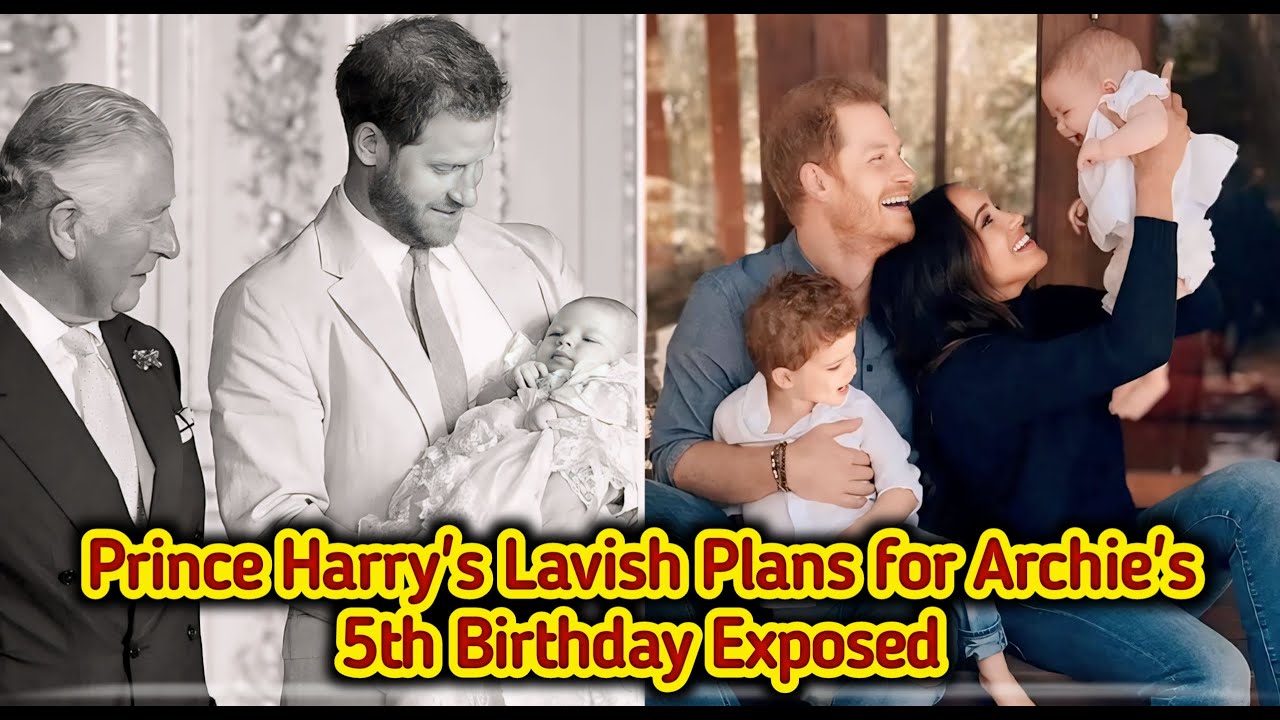 🎉 Inside Prince Harry's Epic Superhero Bash for Archie's 5th Birthday ...