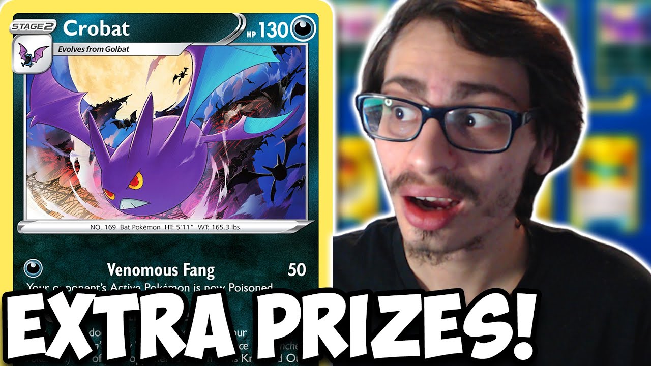 Crobat Takes 4 PRIZES For Knocking Out A VSTAR! Ditto/Shedinja Combo ...