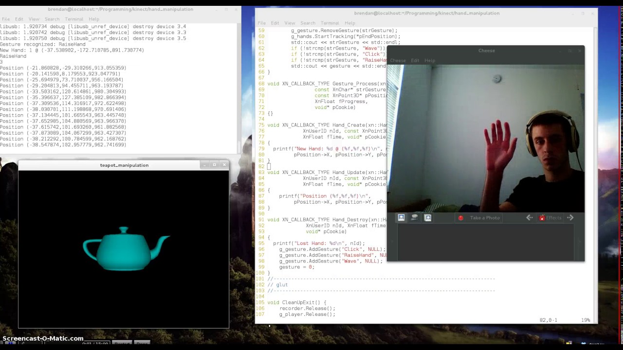 teapot w camera - YouTube