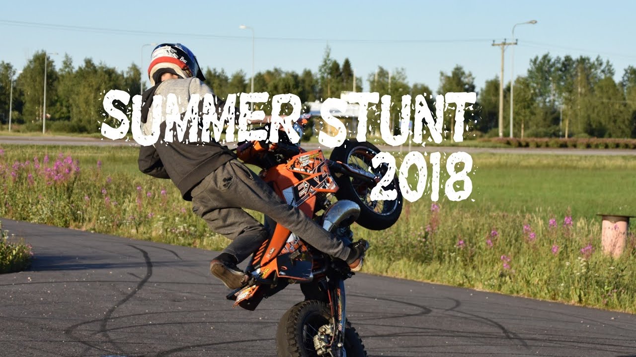KTM Summer stunt - YouTube
