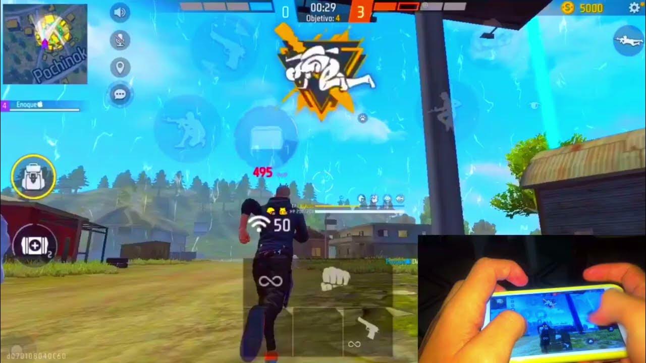 MOBILE HANDCAM HUD 7 DEDOS ⚙️ - YouTube