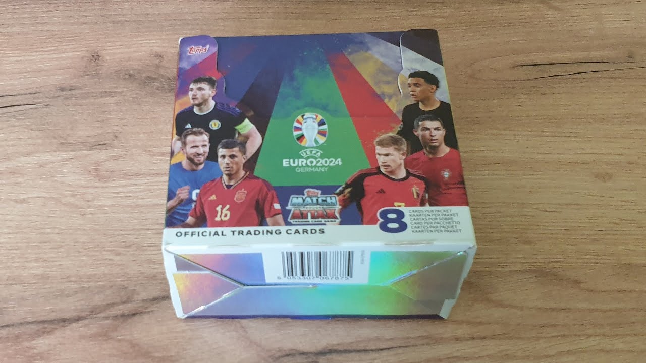 Topps Match Attax Uefa Euro 2024 😱🔥 Display Box Unboxing - YouTube