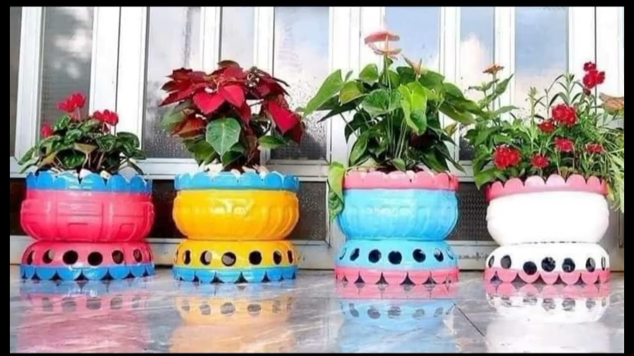 Craft Ideas from Recycled Material - YouTube