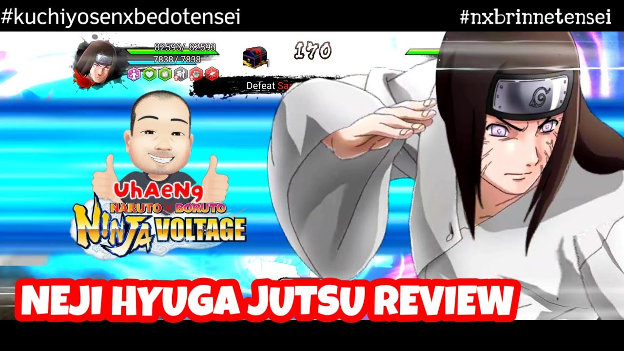 IN MEMORIAL RIP NXB NV ‼️ NEJI HYUGA JUTSU REVIEW ‼️ #nxbrinnetensei # ...