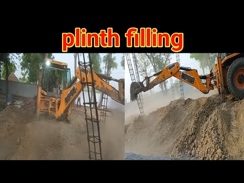 backfilling in foundation | plinth filling | soil filling in foundation ...