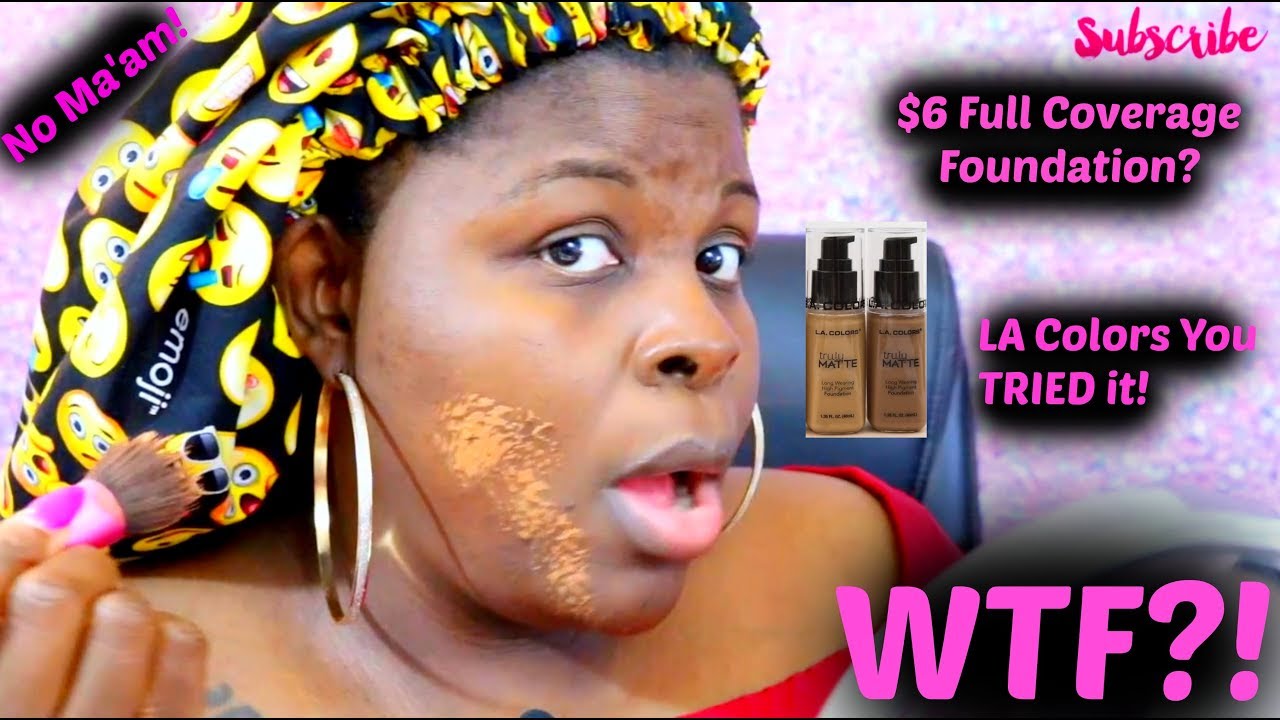 OOMPA LOOMPA ON DECK | *NEW* $6 LA COLORS TRULY MATTE FOUNDATION - YouTube