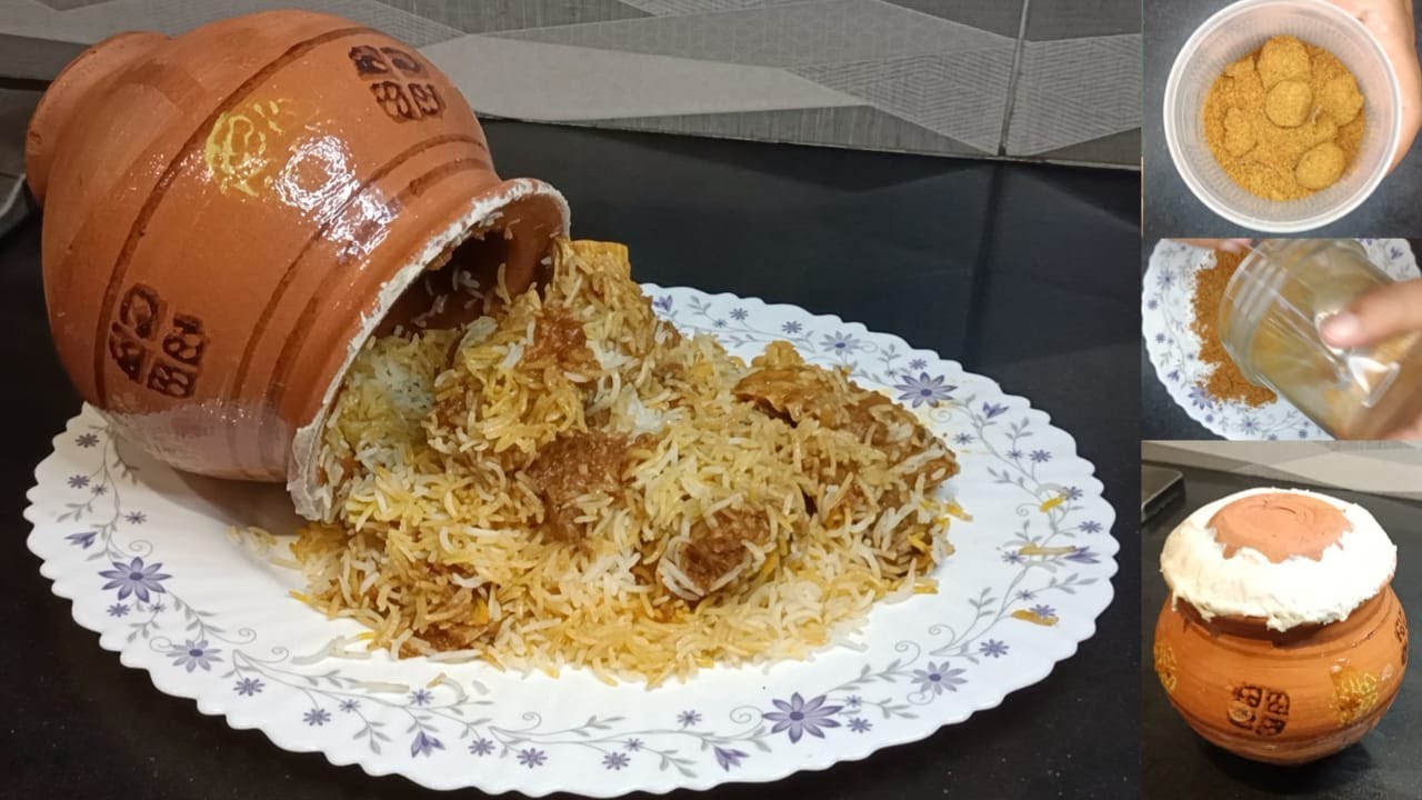 Cooking Matka Baryani At Home: An Easy And Delicious Recipe - YouTube