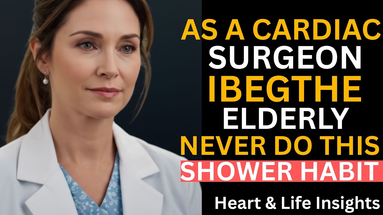 Cardiac Surgeon Warns THIS Shower Habit Is Damaging the Hearts of Older ...