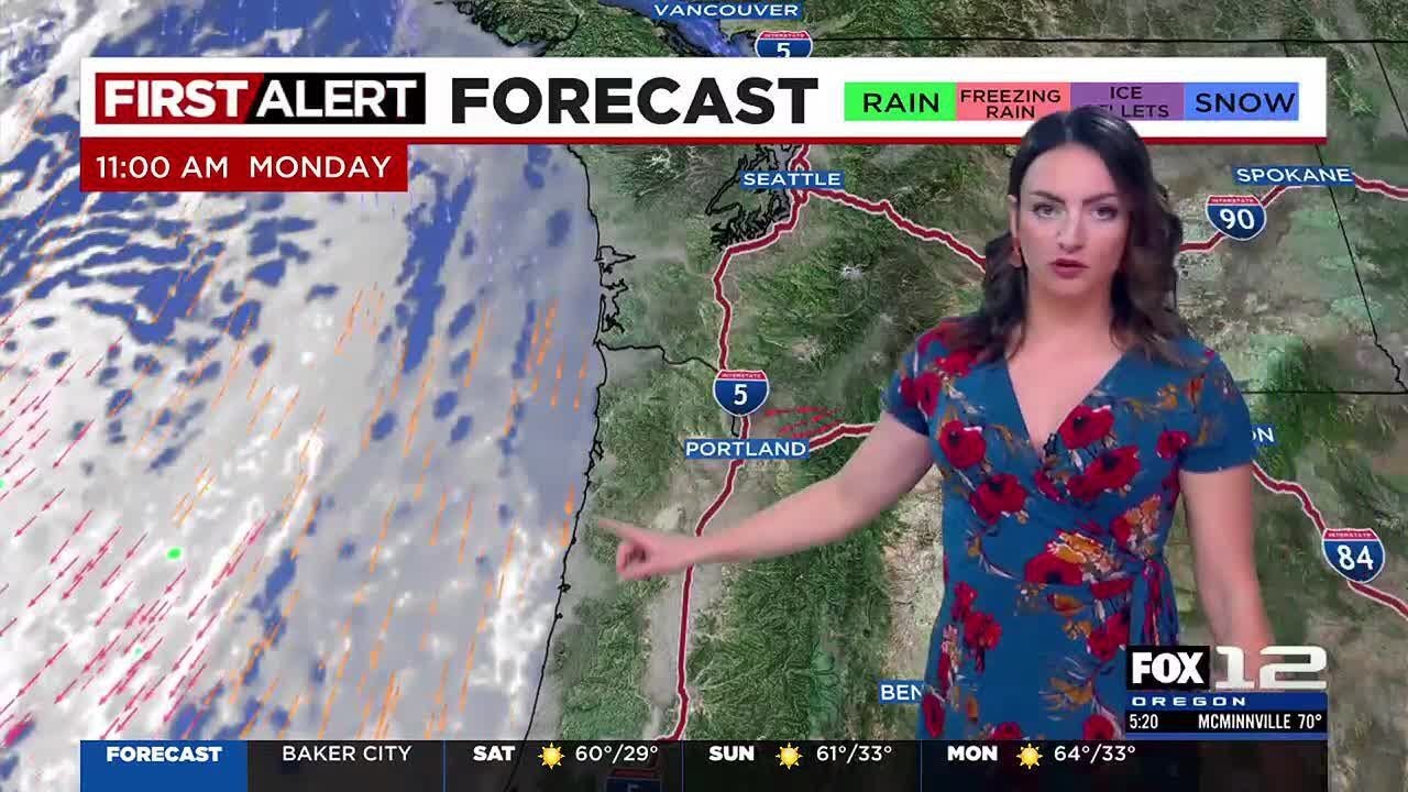 First Alert Friday evening FOX 12 weather forecast (3/15) - YouTube