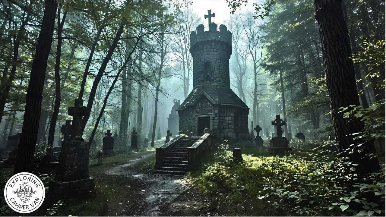 Exploring a Lost Tower Nuns Grotto & Graveyard Found Deep in Wales UK ...