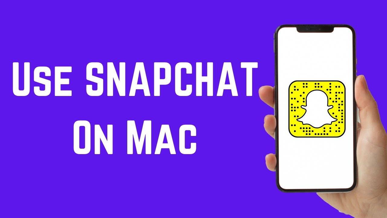 How to use snapchat on mac Quick & Easy - YouTube